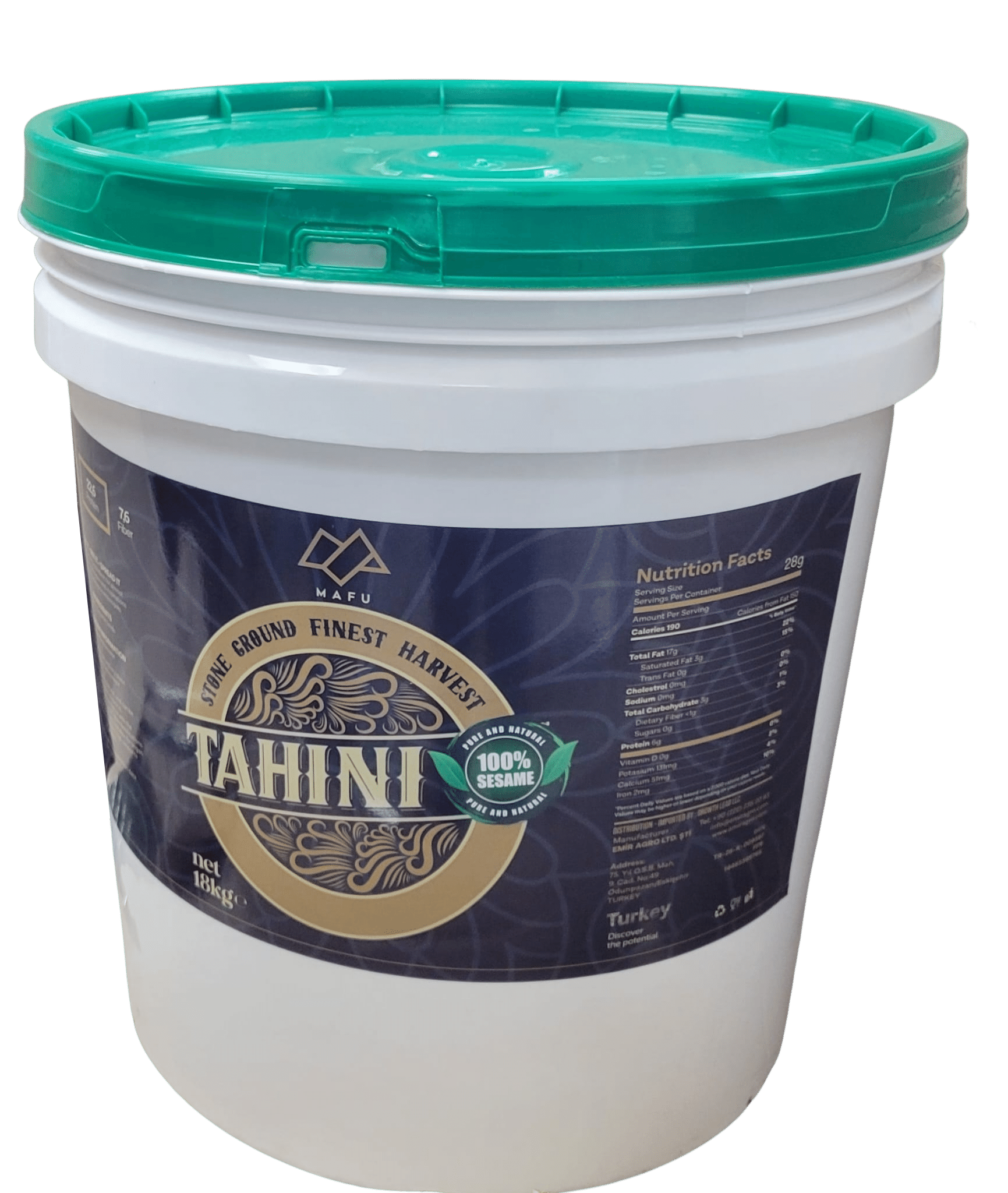 40 LB Tahini Bucket – MEA IMPORTS
